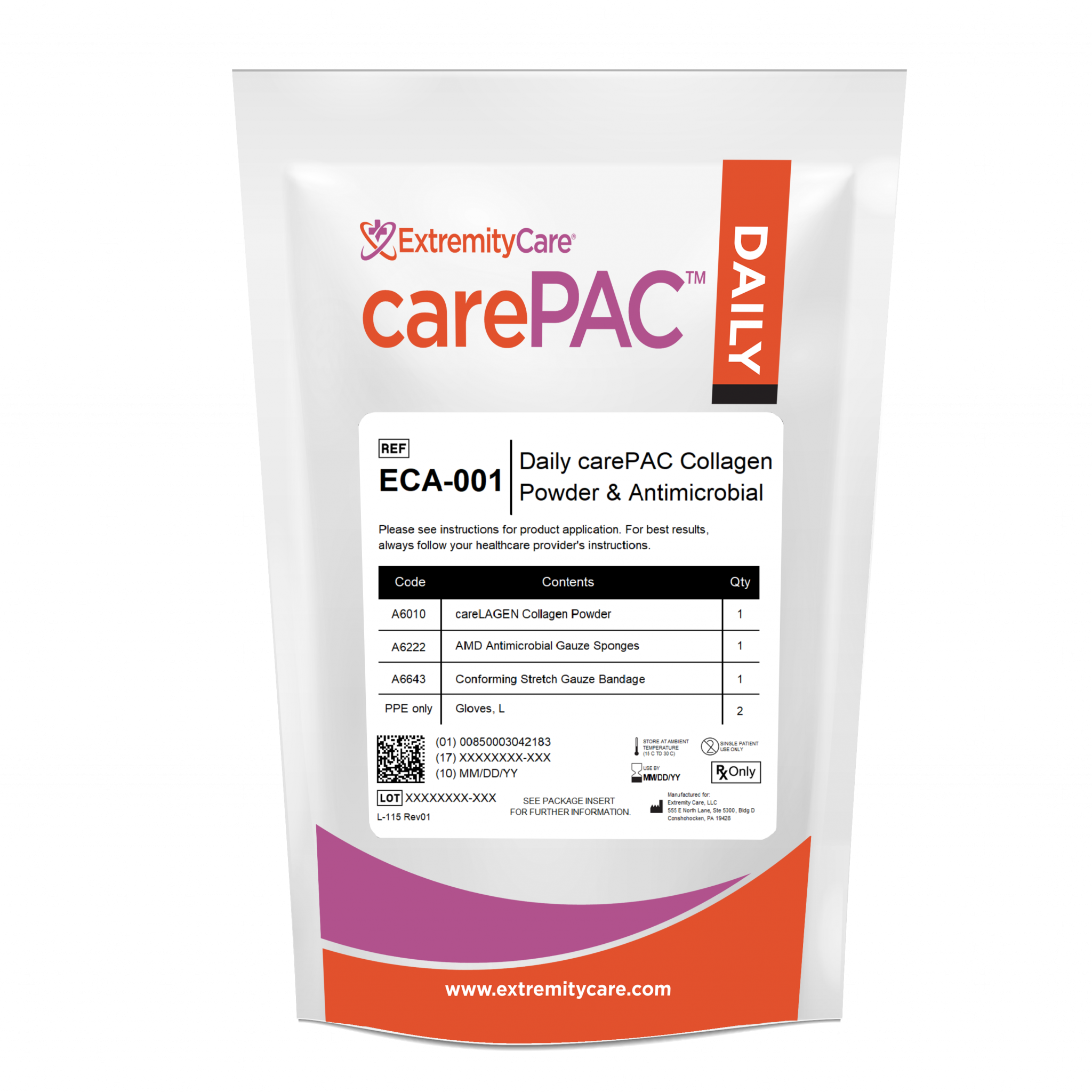 carePAC ECA-001 - ExtremityCare