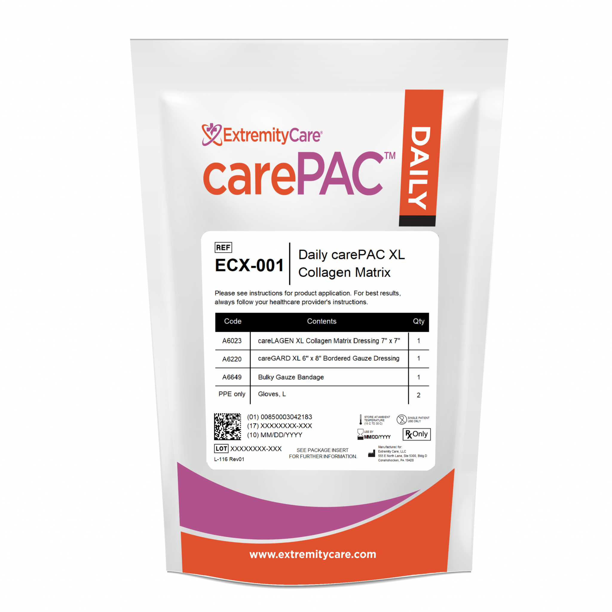carePAC ECX-001 - ExtremityCare